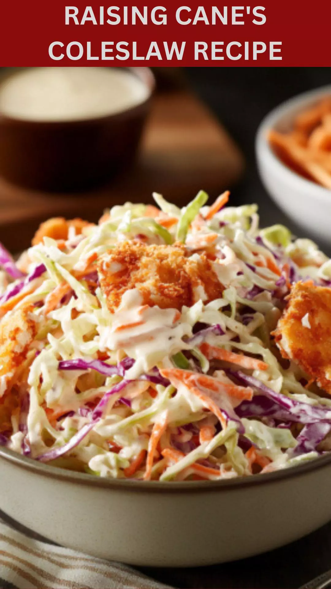 Raising Cane's Coleslaw Recipe - Delish Diner - Delish Diner
