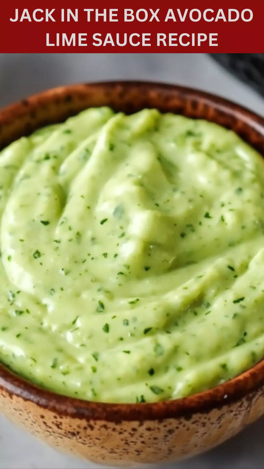 Jack In The Box Avocado Lime Sauce Recipe - Delish Diner - Delish Diner