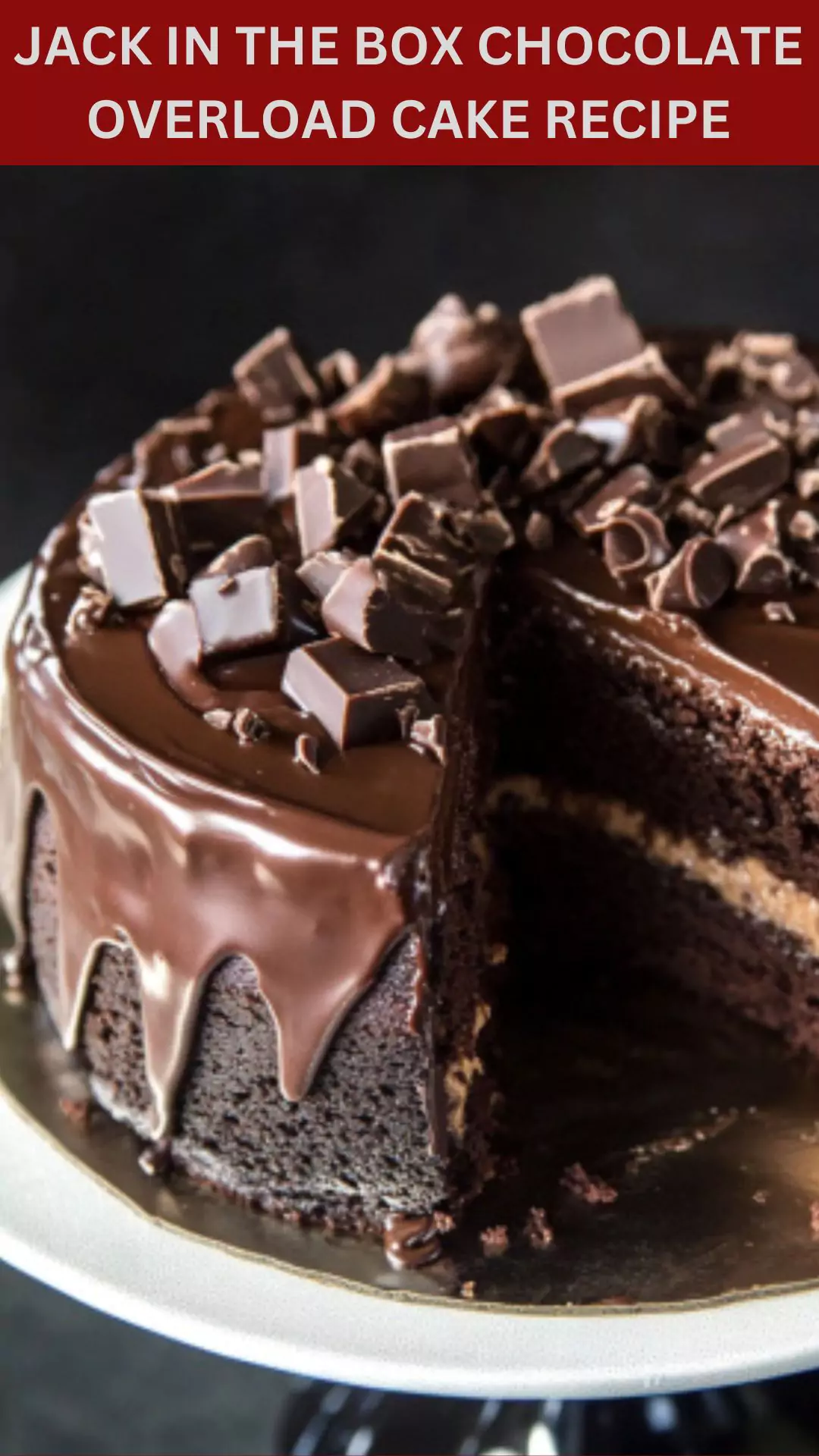 Jack In The Box Chocolate Overload Cake Recipe - Delish Diner - Delish ...