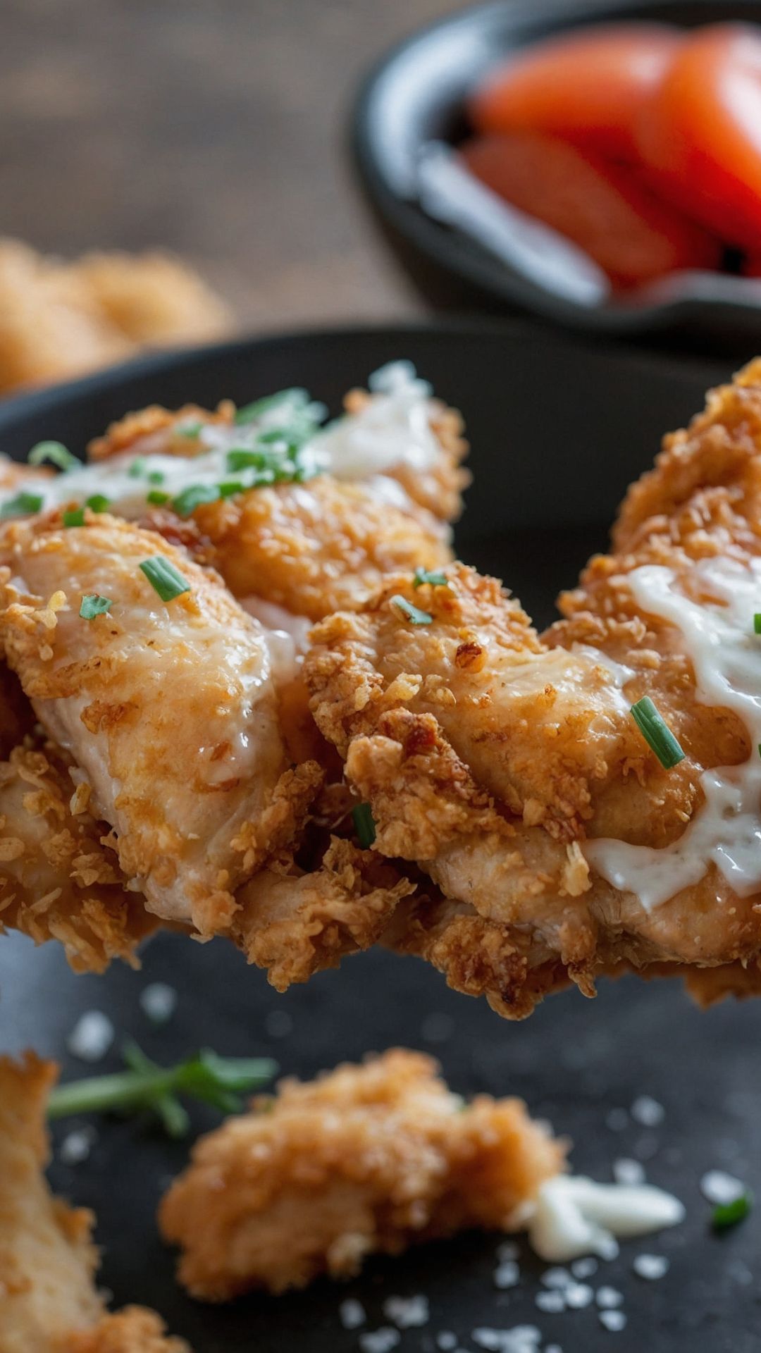 Super Crispy Chicken Tenders Recipe - Delish Diner - Delish Diner