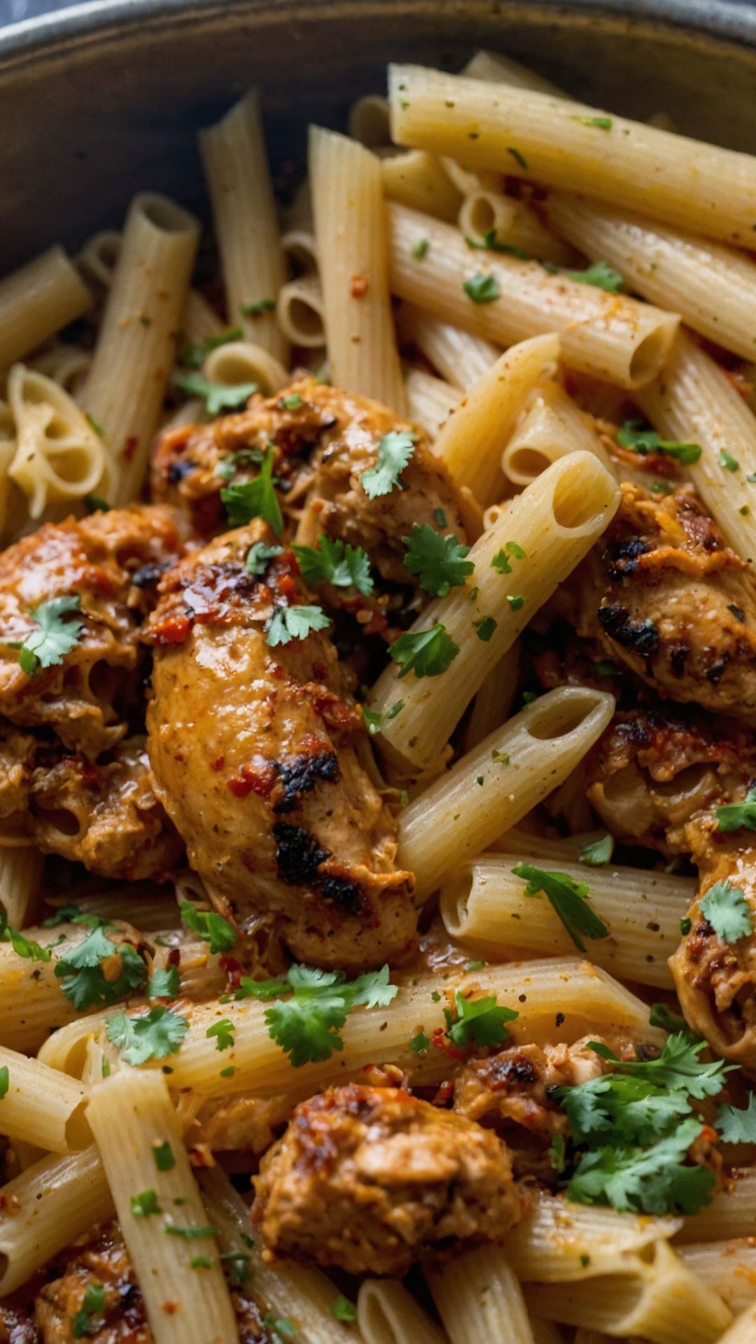 Spicy Chicken Chipotle Pasta - Delish Diner - Delish Diner