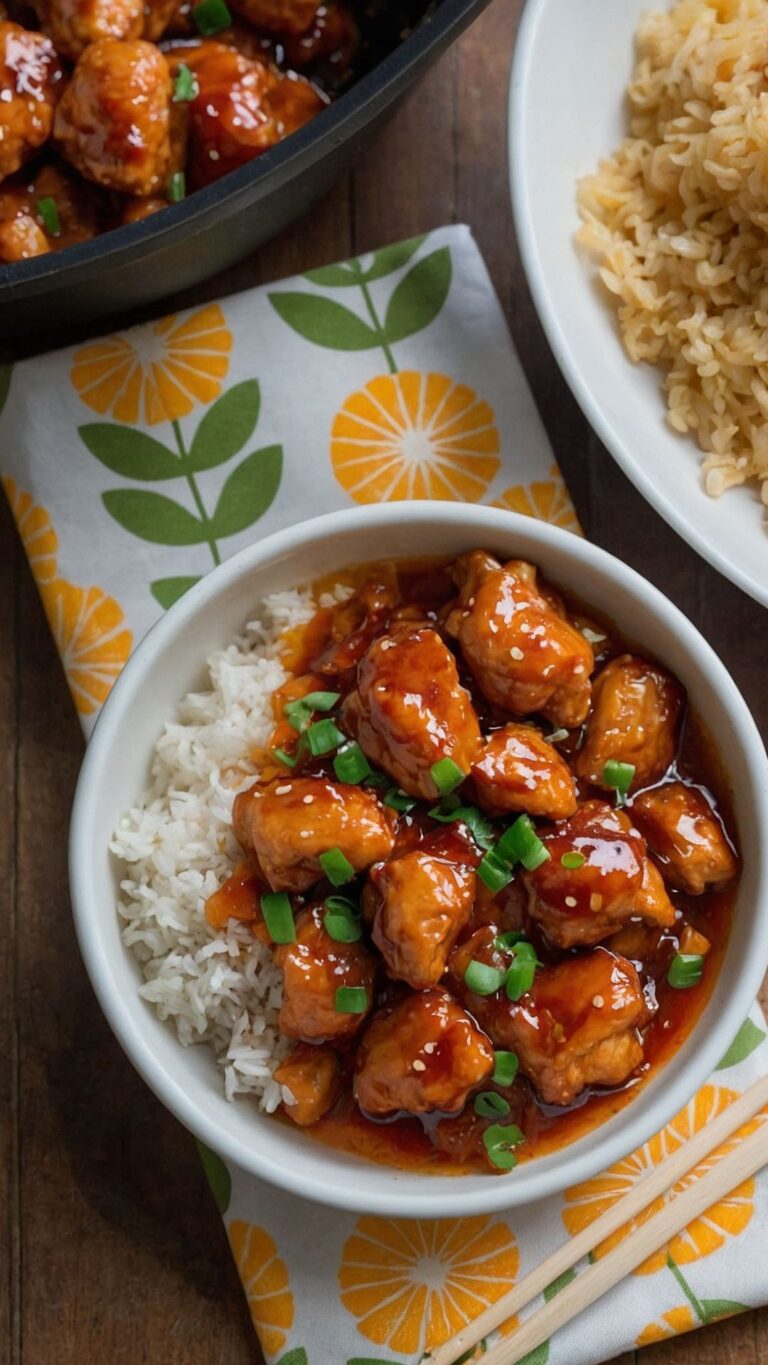 3 Ingredient Orange Chicken with Orange Marmalade BBQ - Delish Diner ...