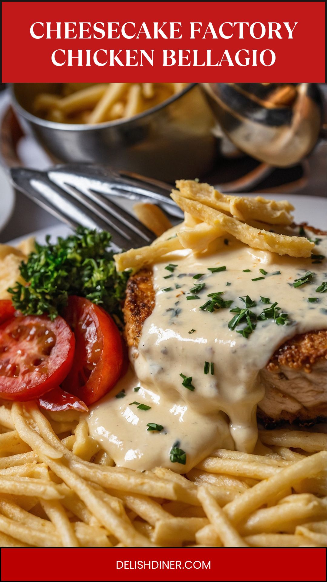 Cheesecake Factory Chicken Bellagio - Delish Diner - Delish Diner