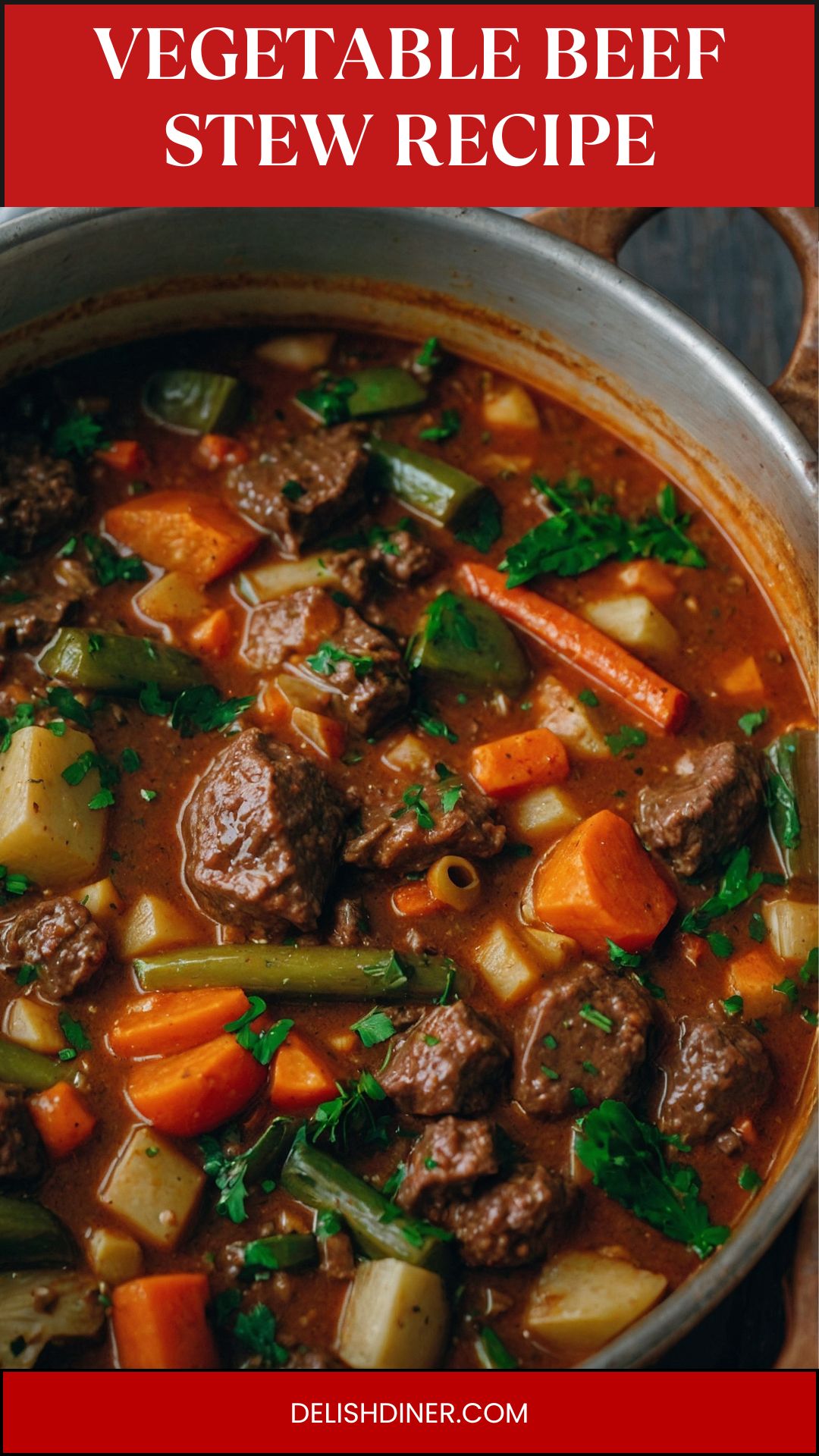 Vegetable Beef Stew Recipe - Delish Diner - Delish Diner