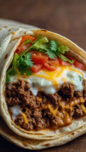 Taco Bell Beefy 5 Layer Burrito Copycat - Delish Diner - Delish Diner