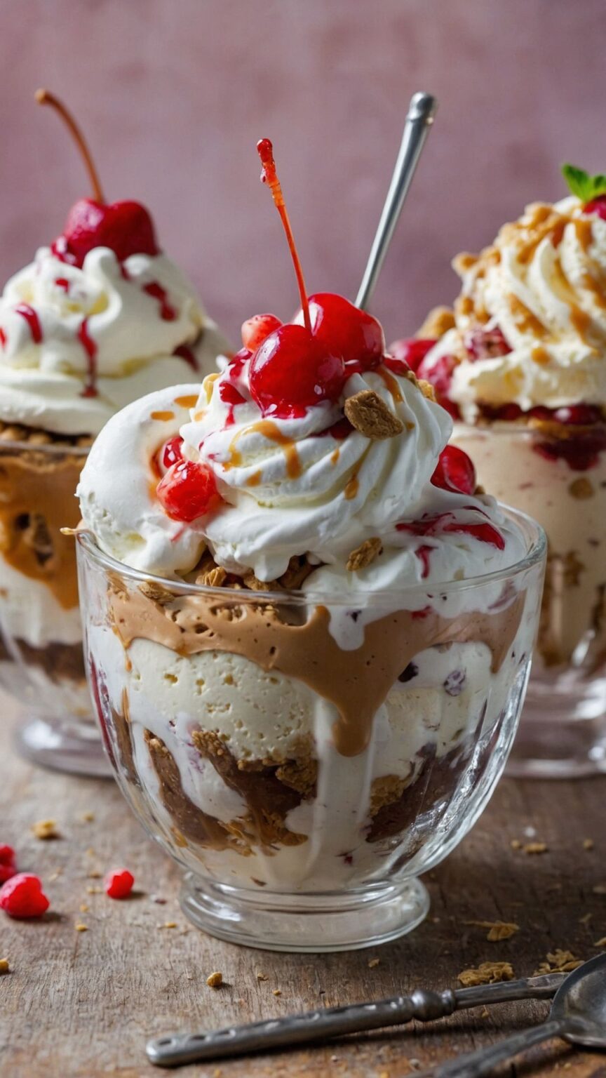 Ice Cream Sundae - Delish Diner - Delish Diner